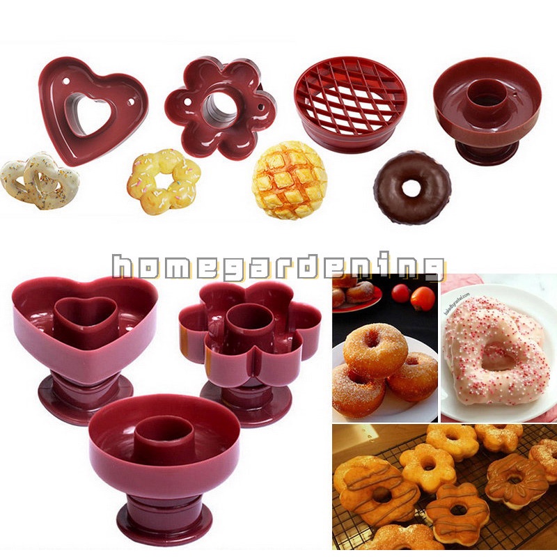 DIY Tool Doughnut Donut Maker Cutter Mold Desserts Sweet Food Bakery ...