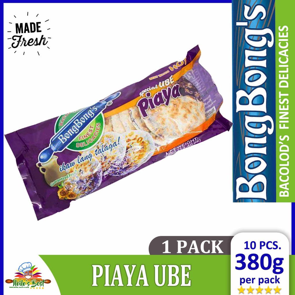 Ube Piaya 1 Pack | Bongbong's All Time Pasalubong Favorites | | Snack ...