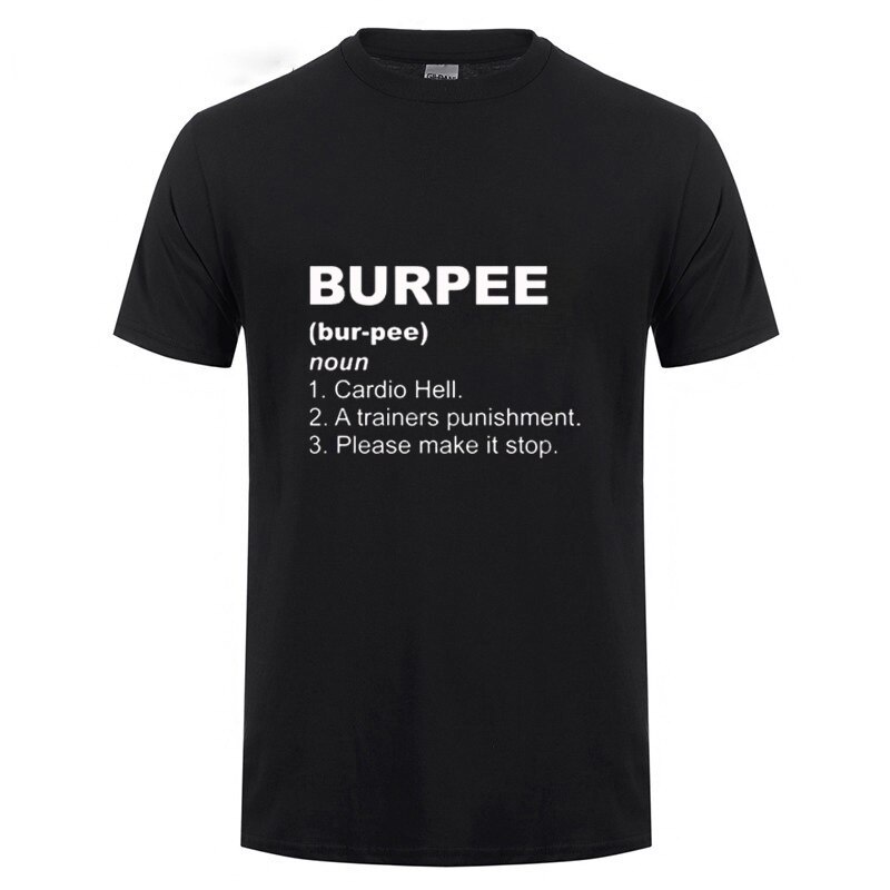 2022 Men T Shirts Office Burpee Definition T Shirt Funny Birthday Gift ...