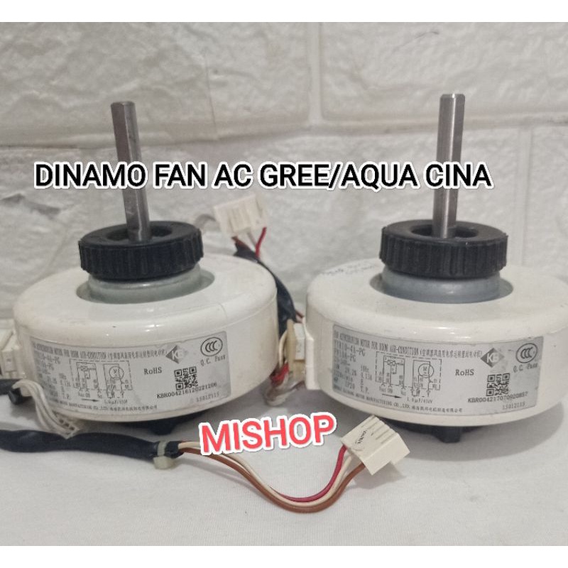 Original GREE GWC FAN AC MOTOR DYNAMO | Shopee Malaysia