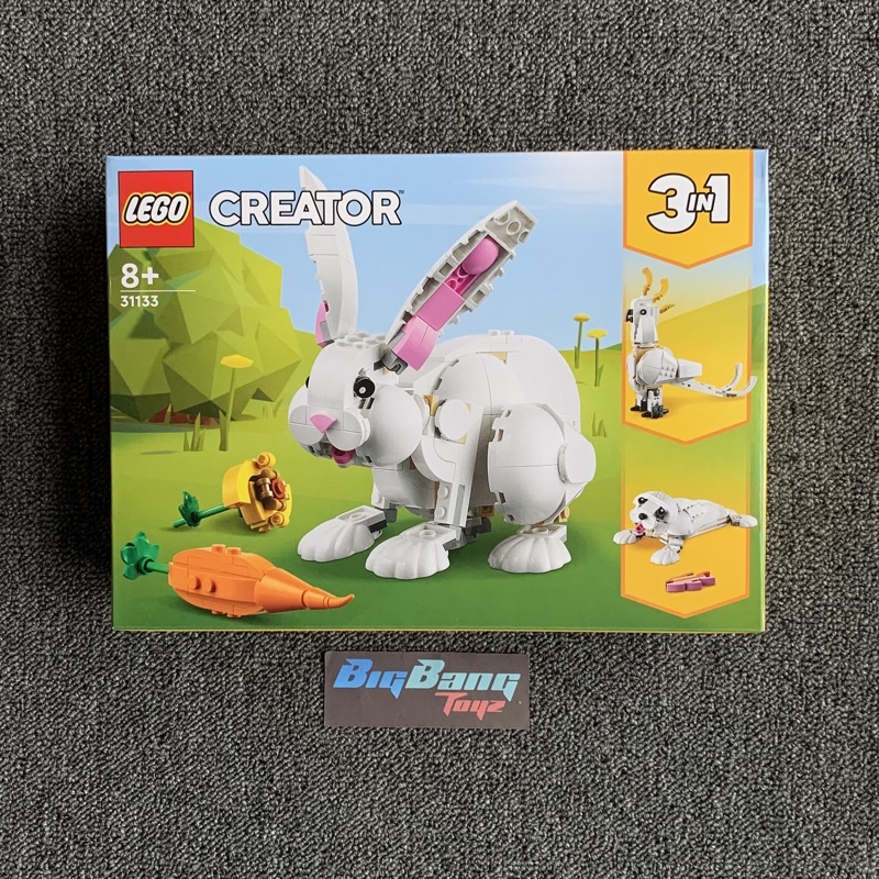 LEGO Creator 3in1 31133 White Rabbit (In-Stock) New MISB | Shopee Malaysia
