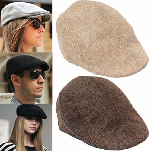 Flat Cap Beret Hat Men Man Gatsby Caps Newsboy Berets Topi Lelaki ...