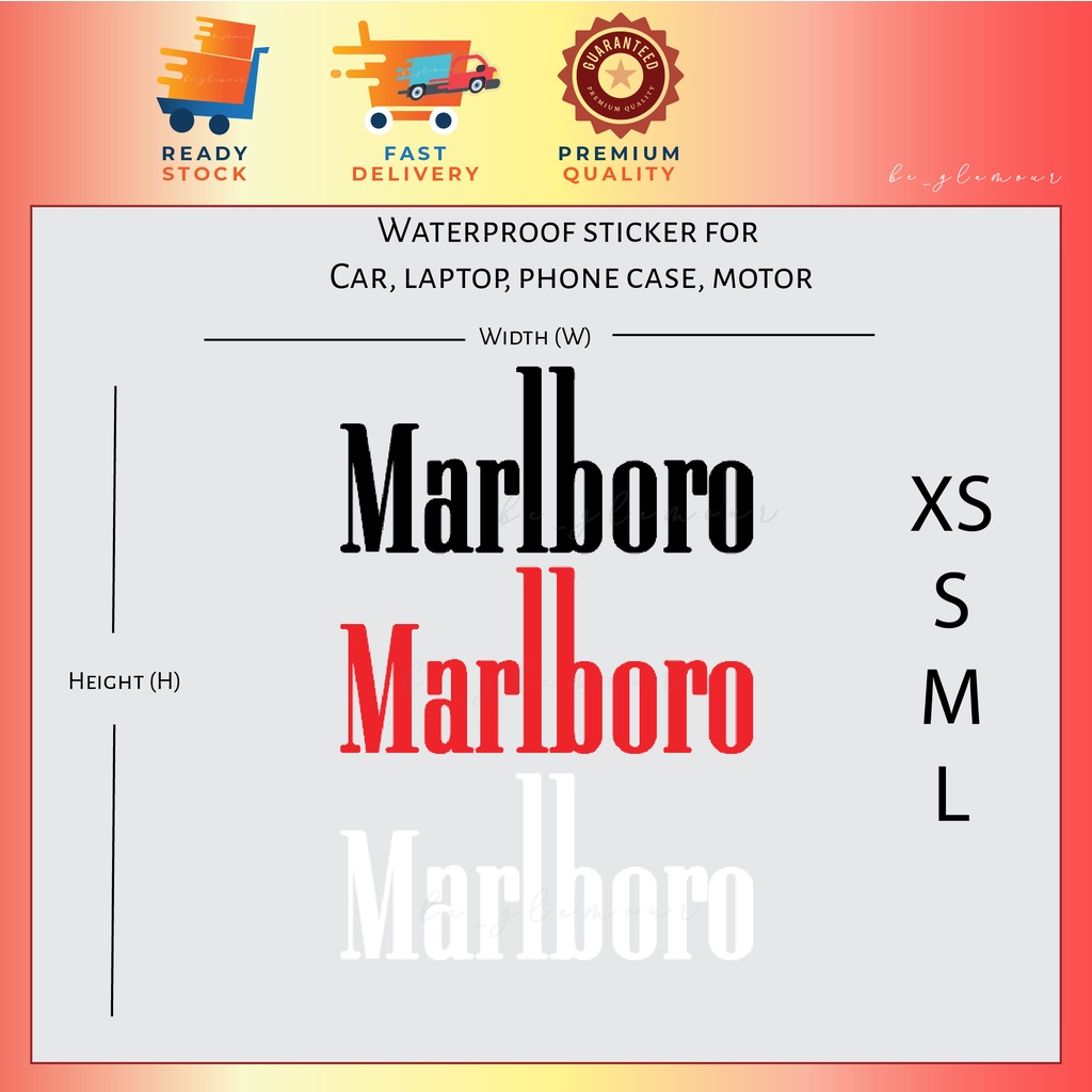 Mahbolo Malbro motogp Reflective Stickers stiker racing superbike ...