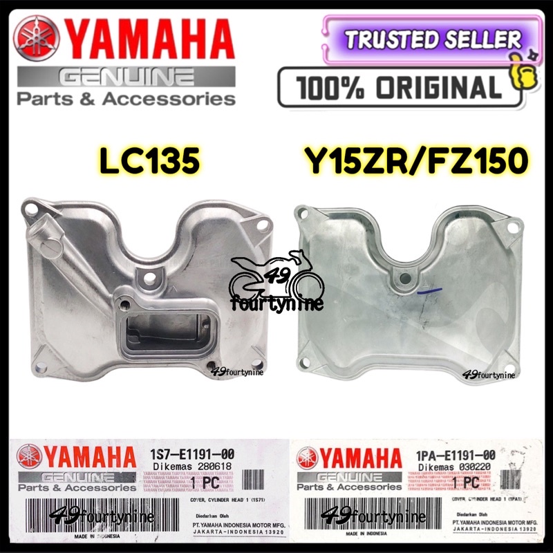 100% ORIGINAL FZ150 / Y15ZR / LC135 CYLINDER HEAD COVER | Shopee Malaysia