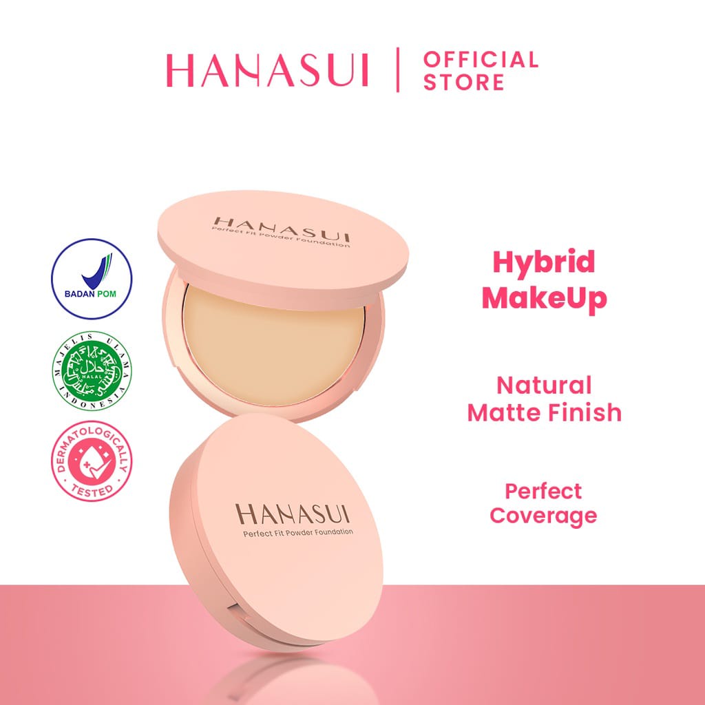 Arjuna Hanasui Perfect Fit Powder Foundation/Hanasui Powder Fondation ...