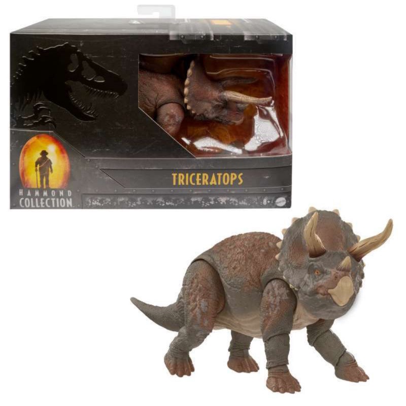 Jurassic World Hammond Collection TRICERATOPS Figure | Shopee Malaysia
