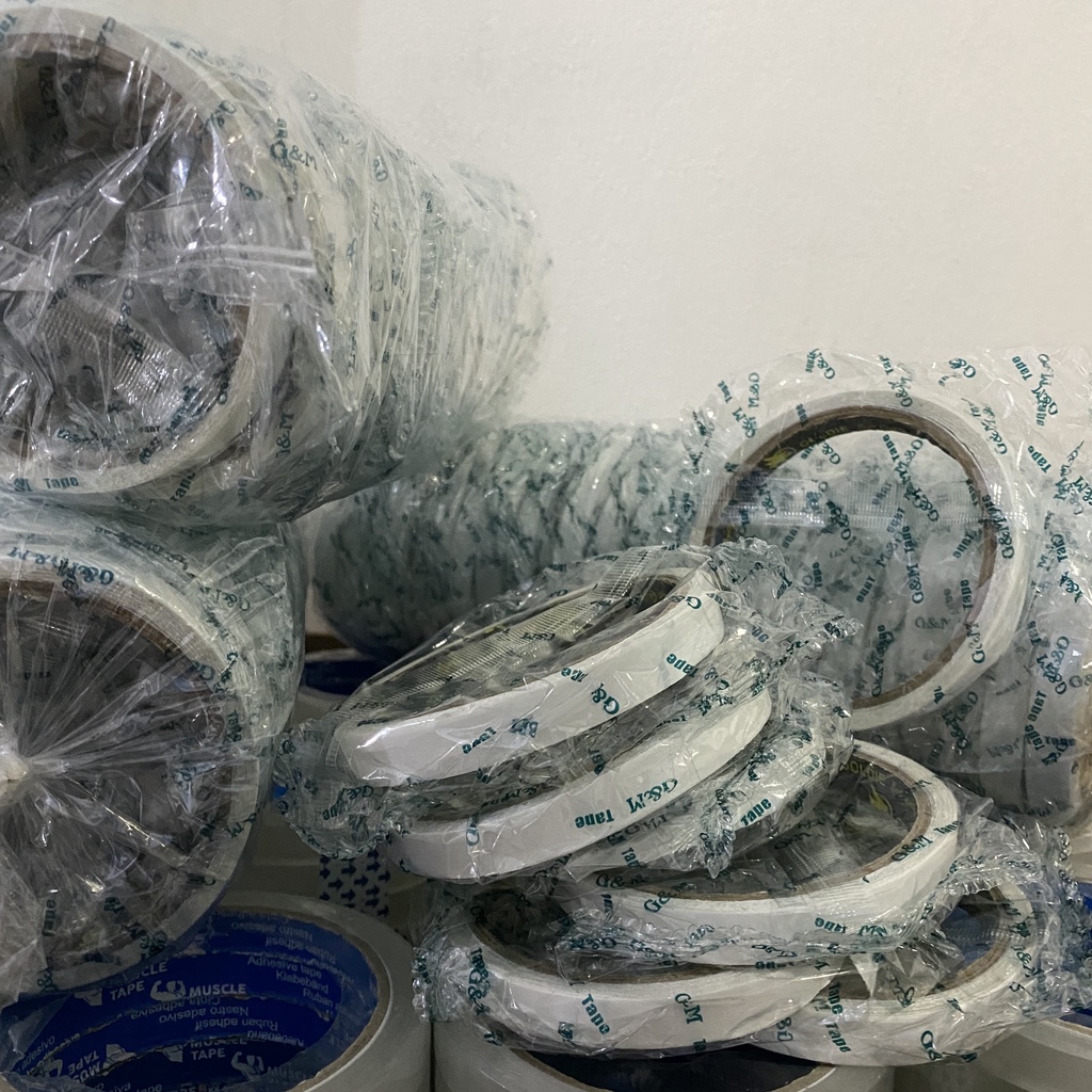 DOUBLE TAPE 1/2" INCH (half INCH) | Shopee Malaysia
