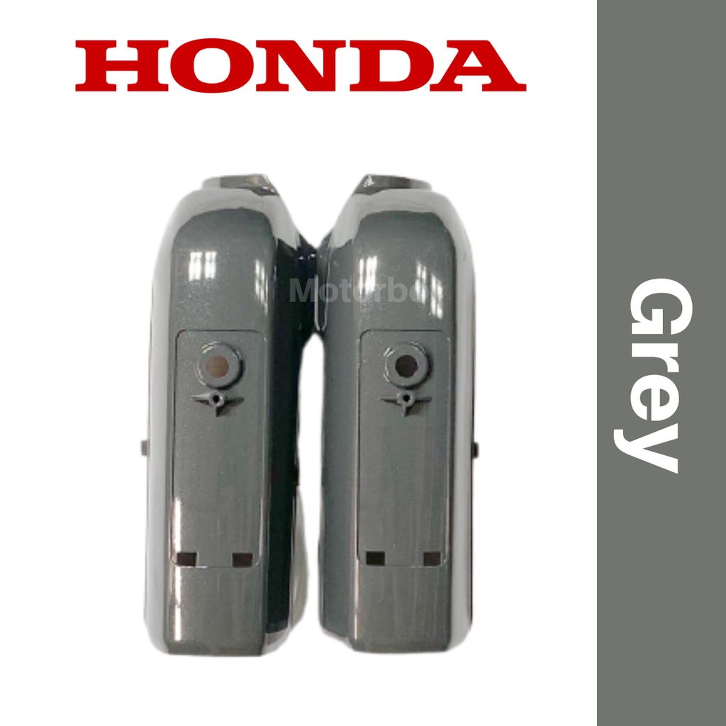 HONDA EX5 Dream High Power Fork Cover - Chili Red Light Green Metallic ...