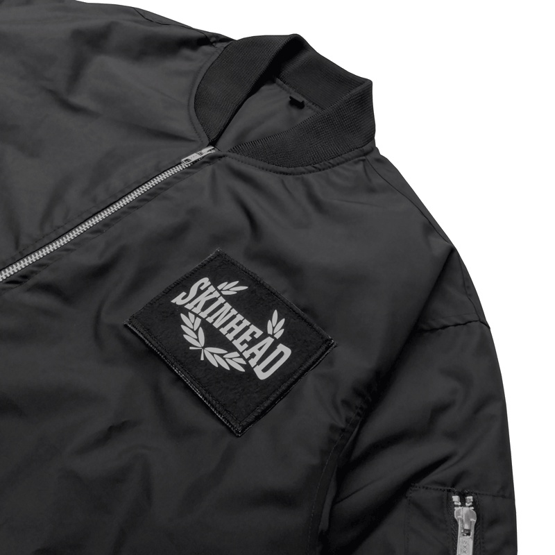 Bomber JACKET | Multifunctional Skinhead Emblem Patch | Shopee Malaysia
