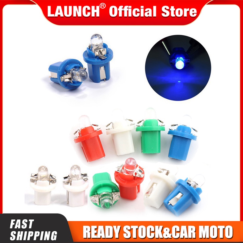 [Ready Stock] Mentol Led Kereta T5 LED Bulb B8.5D 1SMD Led Meter Car ...
