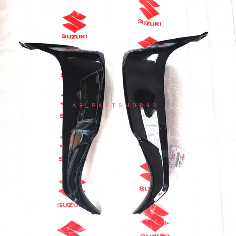 HITAM SHOGUN 125 SP FL RR ROBOT OUTER WING BLACK ORIGINAL NEW SUZUKI ...