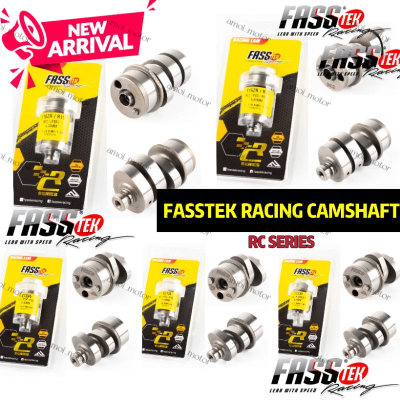 FASSTEK RACING CAMSHAFT RC SERIES LC135/Y15ZR/FZ150i - Y16ZR/R15/NVX V2 ...