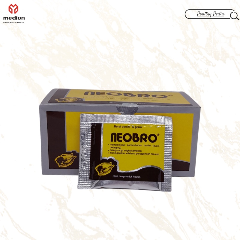 Neobro 1box Contents 40sachet @5gram medion - Animal Growth Amino Acid ...