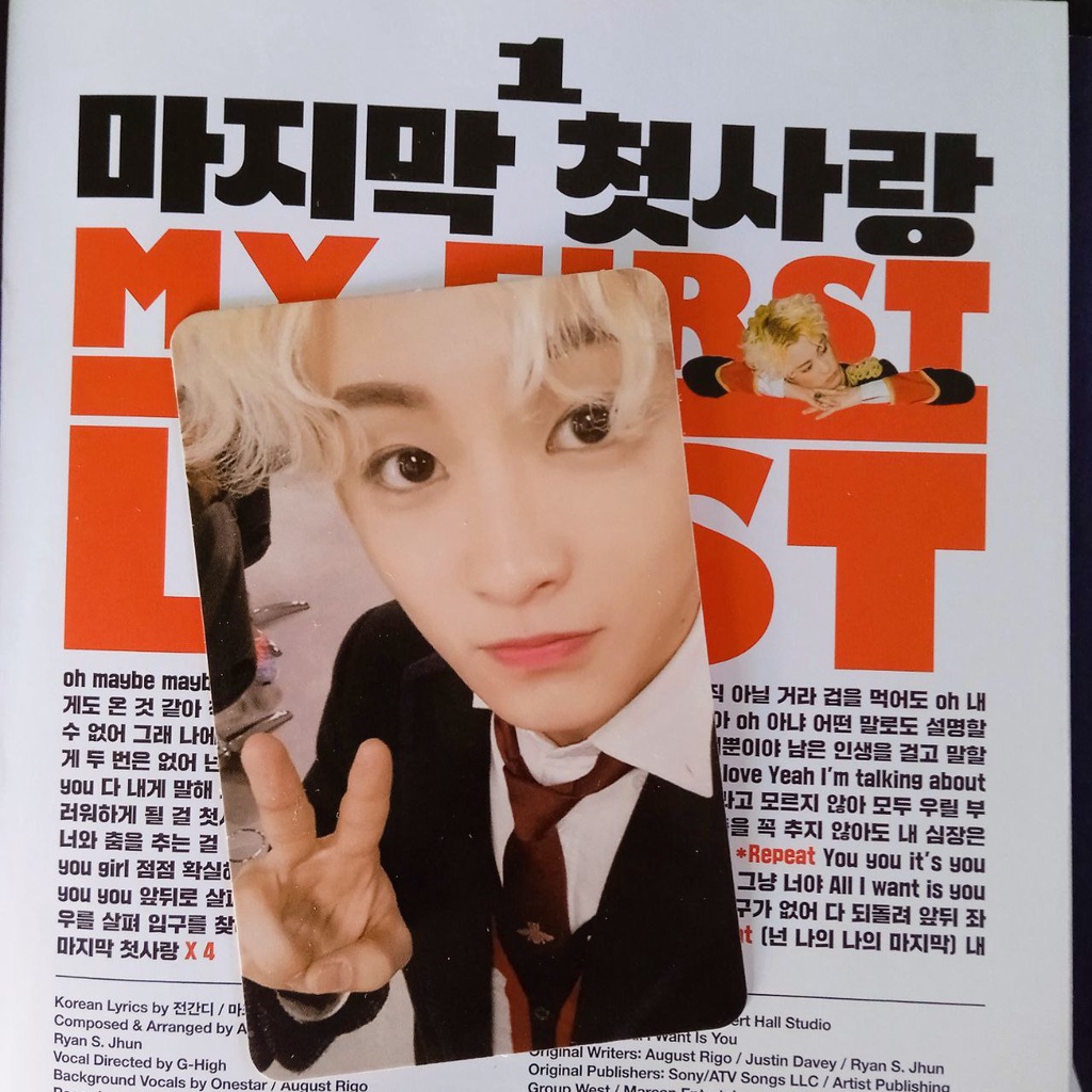 NCT Dream Mark MFAL The First Photocard PC | Shopee Malaysia