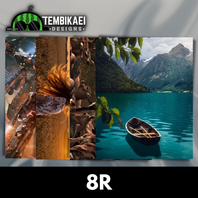 8RW 8X12 8X10 INCH - CUCI GAMBAR SAIZ KONVO / FAMILY / HAMPIR MACAM A4 ...