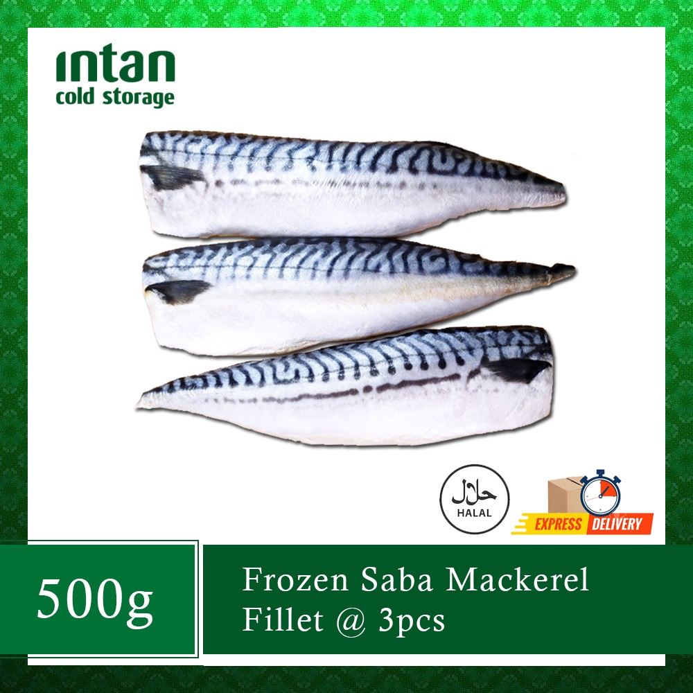 Frozen Saba Mackerel Fillet @ 500g ± 4 pcs /PKT | Shopee Malaysia