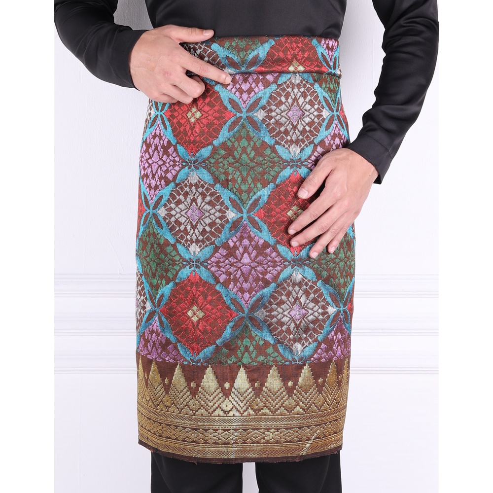 SAMPIN SAMPING SONGKET|SAMPIN NIKAH|SAMPIN MAJESTIC TENUN ASLI SIAP ...