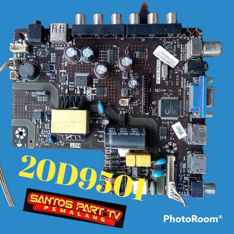 Mb-mainboard TV POLYTRON PLD 20D9501 | Shopee Malaysia