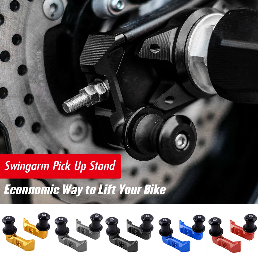 LJBKOALL MT07 MT 07 Rear Wheel Fork Axle Chain Adjuster Block Swingarm ...