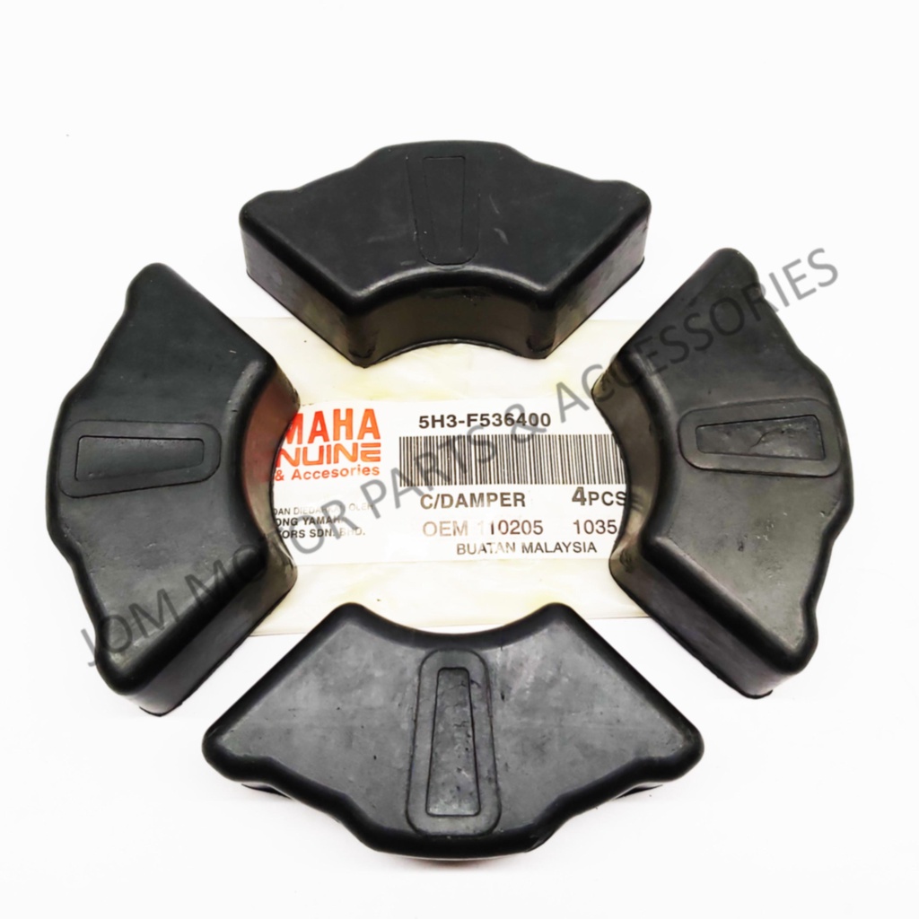 YAMAHA Y80/Y100/Y110/Y125/RXZ/LC135/Y15/FZ150 Rear Hub Rubber Damper ...