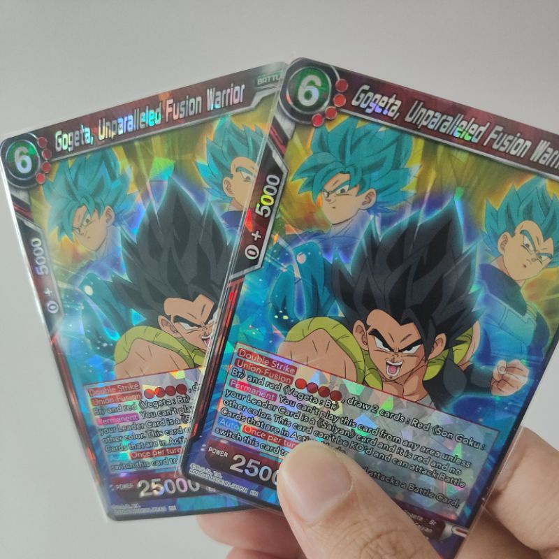 Dragon Ball Super CCG TCG I BT6-015 R Gogeta Unparalleled Fusion Warrior (foil) | Shopee Malaysia
