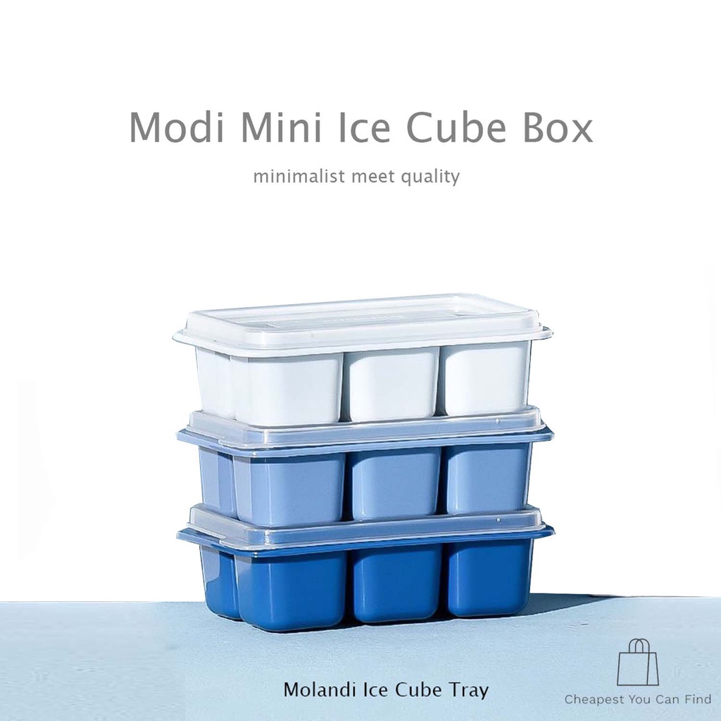 CYCF Minimalist Premium Modi Ice Cube Tray Food Safe BPA Free PP ...