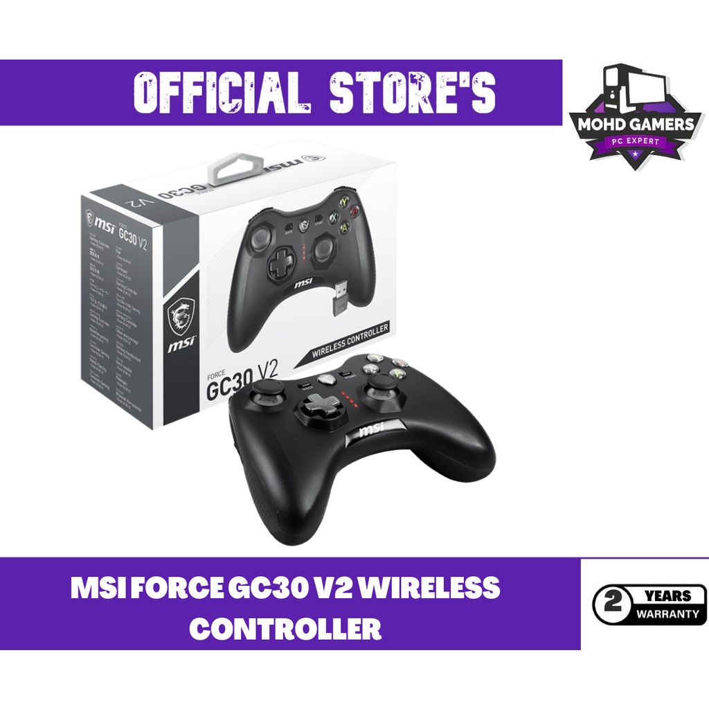 MSI FORCE GC30 V2 WIRELESS CONTROLLER | Shopee Malaysia
