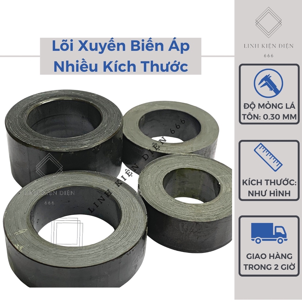 High-performance 0.30mm thin corrugated iron toroidal transformer core ...