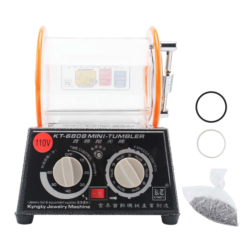 110v-220v KT6808 Two-Way Five-Speed Roller Polishing Machine Rotating ...