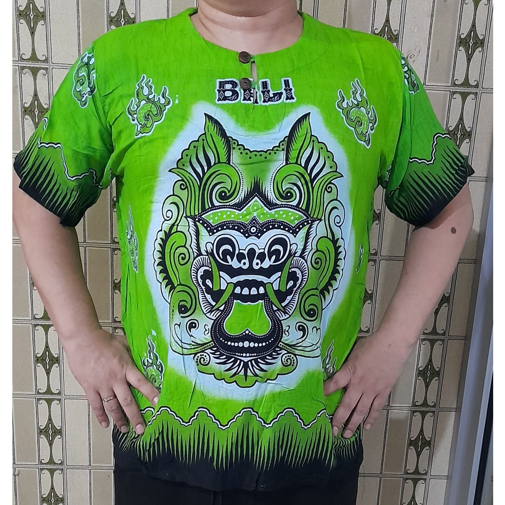 Barong Bali Barong Shirt Top With Barong Motif Color Jumbo Size - AF711 ...