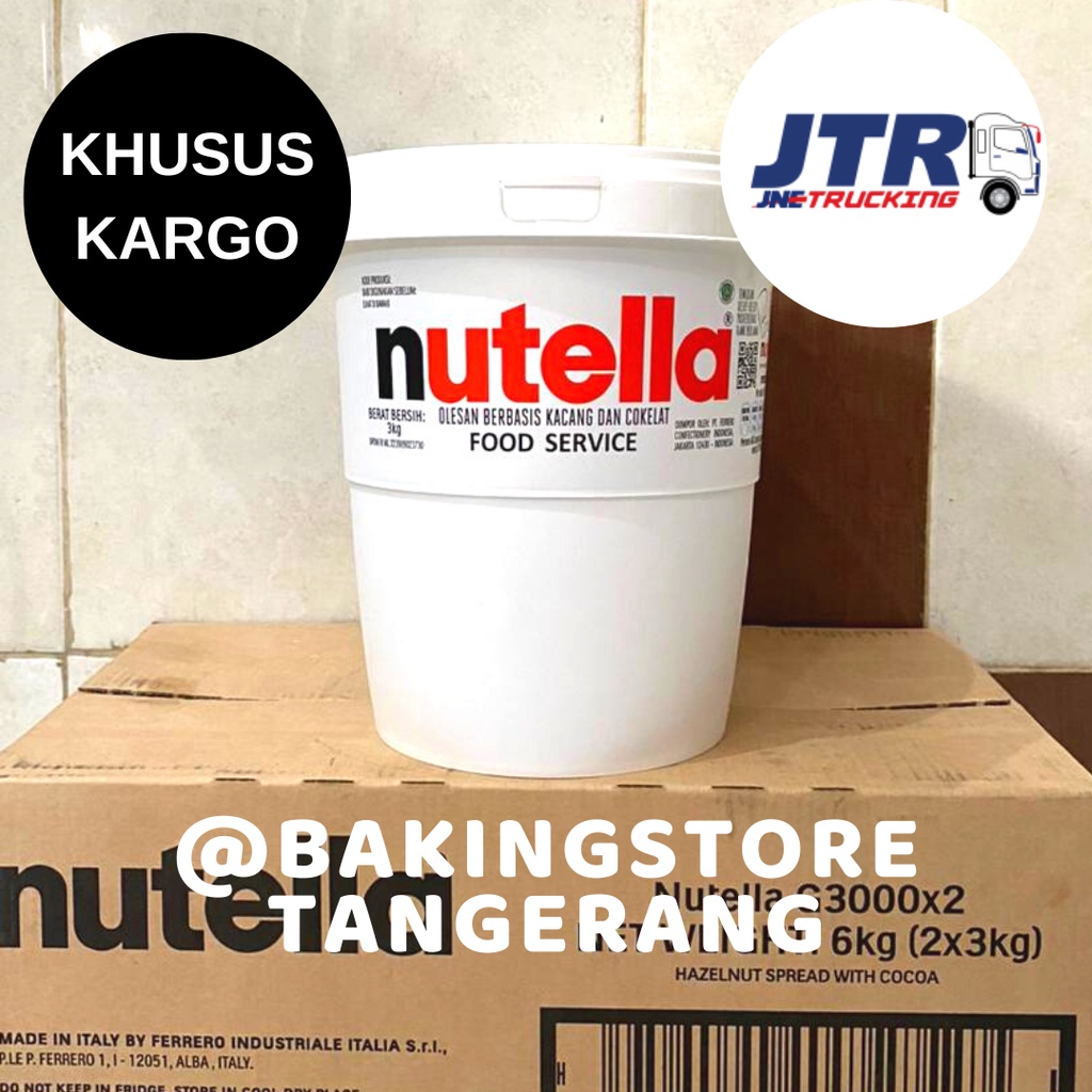 Nutella Spread 3 kg | Nutella Jam (CARGO ONLY) | Shopee Malaysia