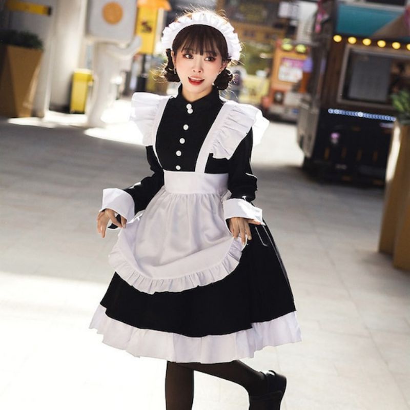 MAID ANIME COSPLAY LOLITA COSTUME | Shopee Malaysia