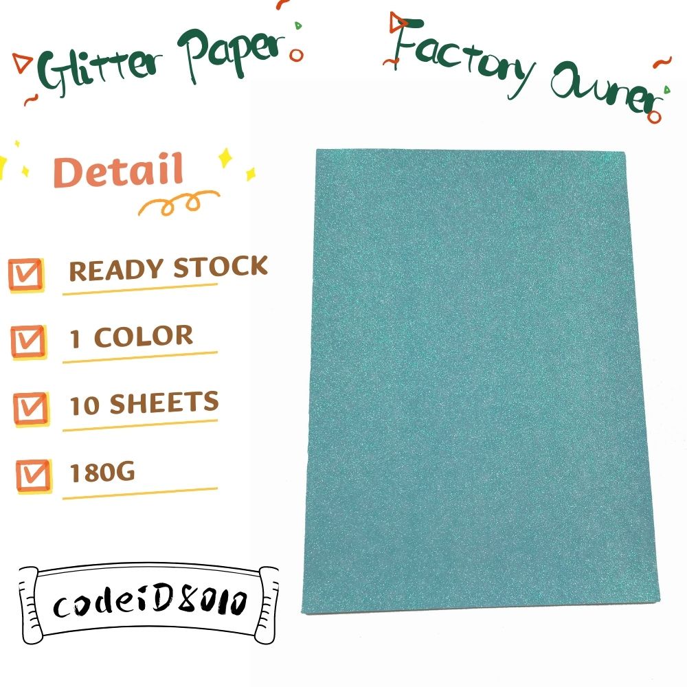 Multi-color 90GSM 170G 180G A4 A5 305*305mm FSC Glitter Cardstock Glitter Sheet Flash Paper ...