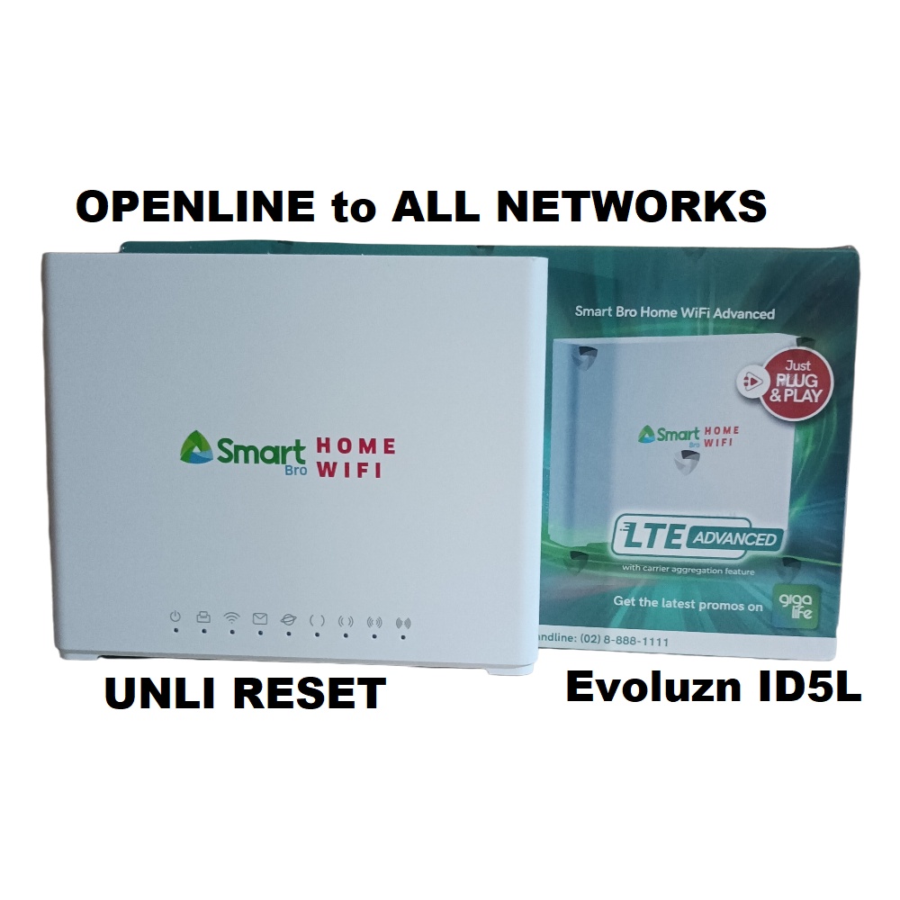 OPENLINE SMART Bro LTE-Advanced Home WiFi CAT 6 (Evoluzn ID5L) | Shopee Malaysia