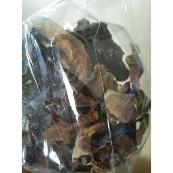 CENDAWAN HITAM KERING BLACK FUNGUS (siap hiris/potong) 100g | Shopee ...