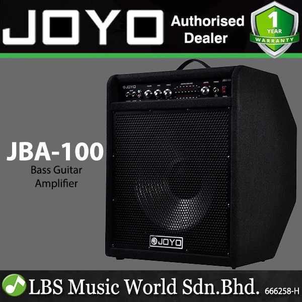 Joyo JBA-100 100W Bass or Monitor Speaker Amp for Bass and Drum ...