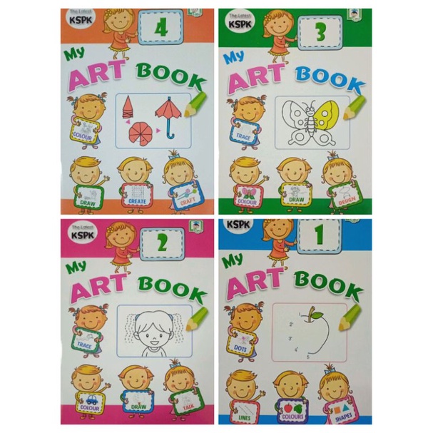 My Art Book (Latest KSPK) | Shopee Malaysia