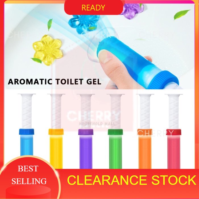 Korean Toilet Bathroom Push Type Scrubble Bubble Cleaner Cleaning Magic ...