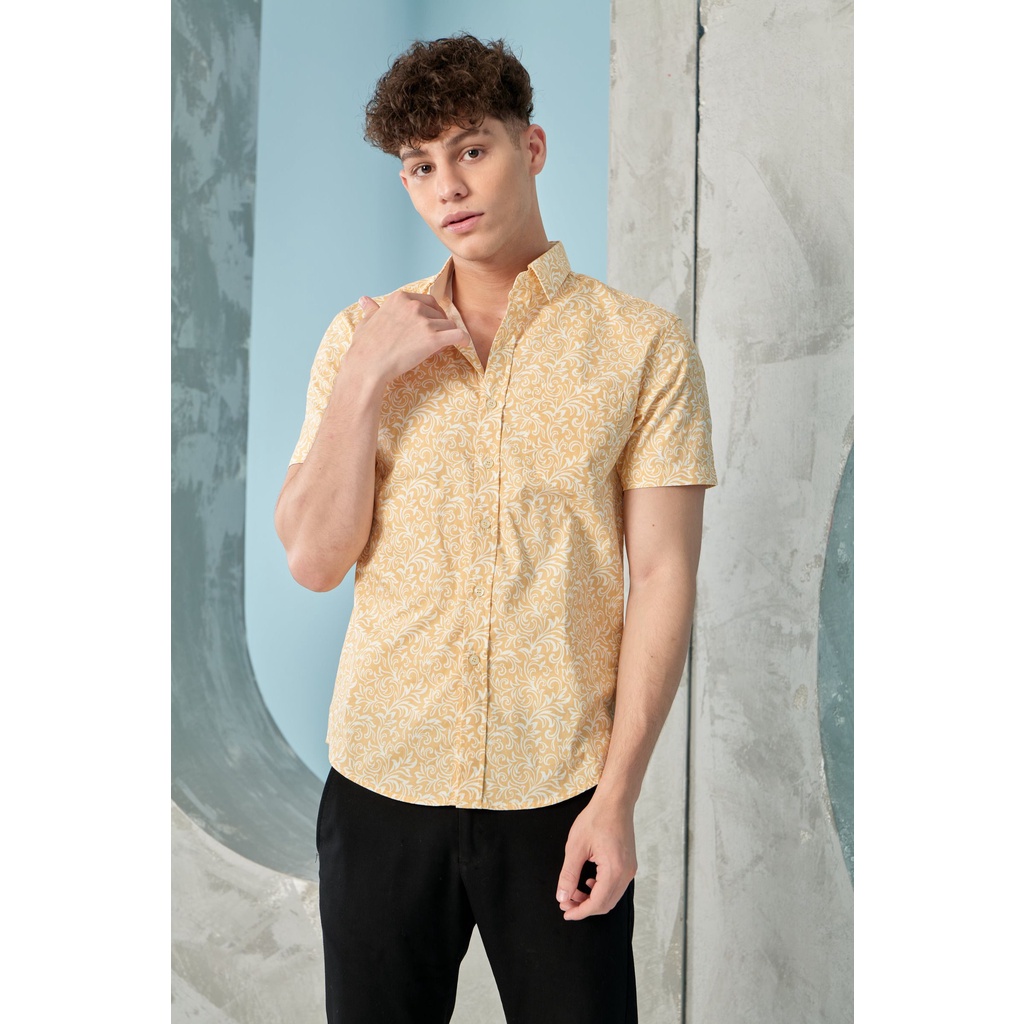 I Am Famous Slim Fit Shirt | Shopee Malaysia