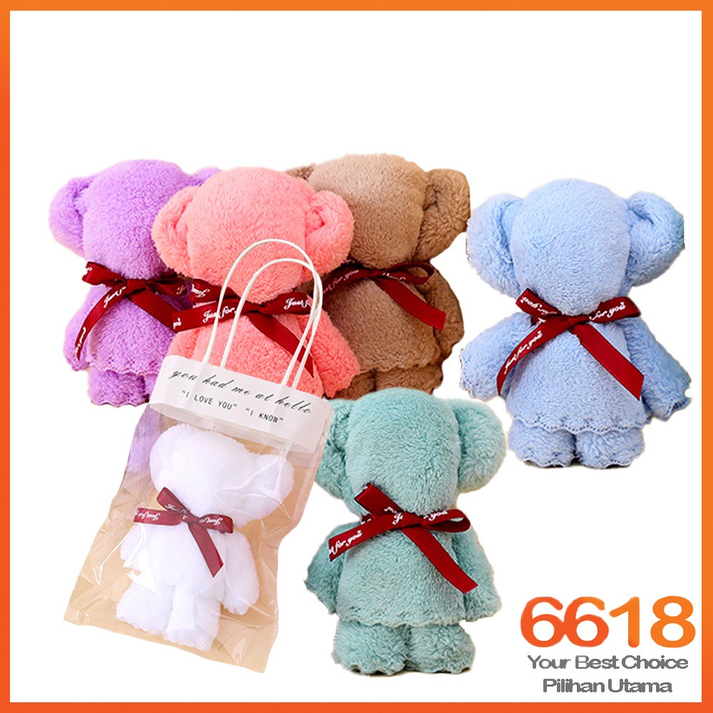 Tuala Beruang Comel Tuala Hadiah Kahwin Cute Tebby Bear Towel ...