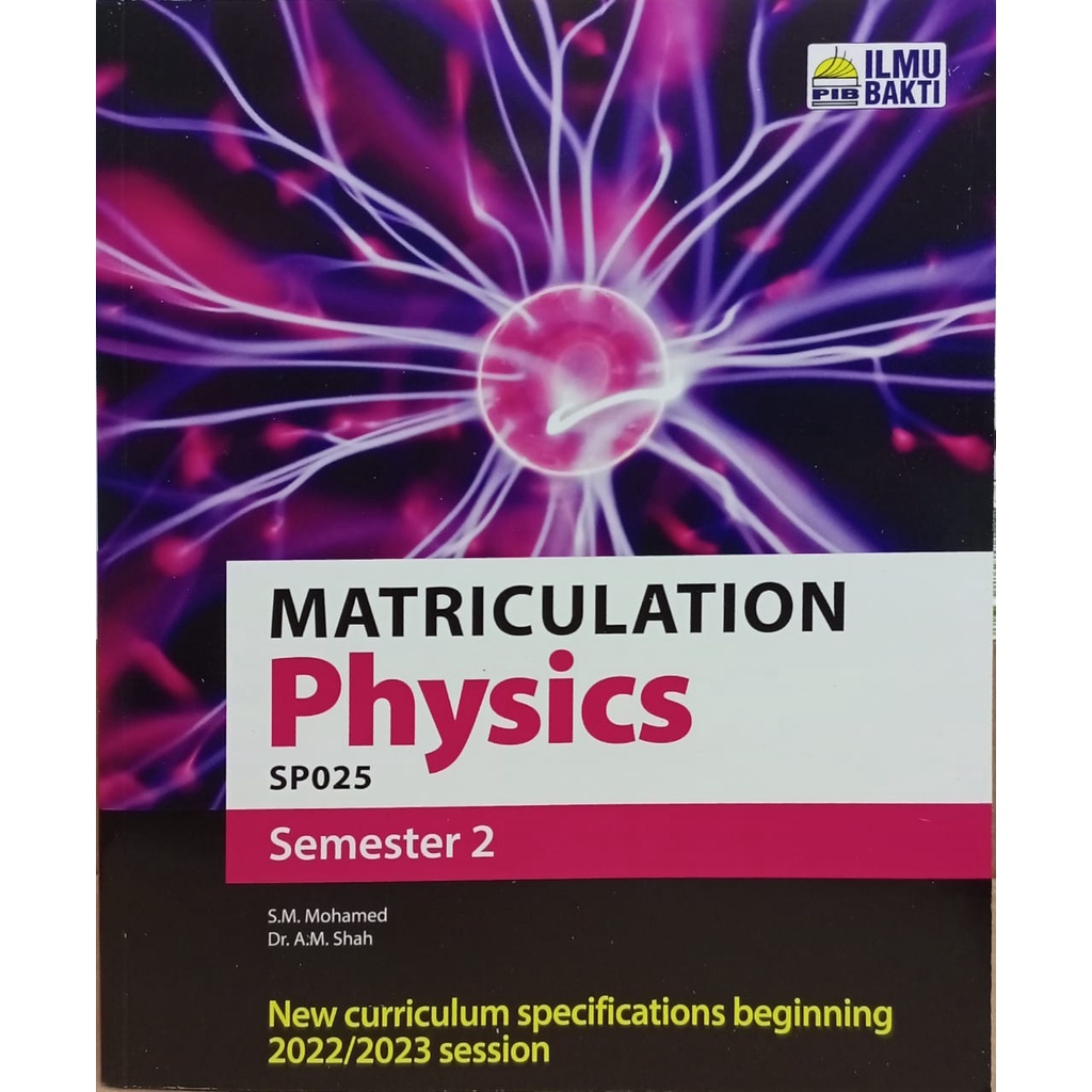 MATRICULATION SEMESTER 2 2022/2023 (ILMU BAKTI) | Shopee Malaysia