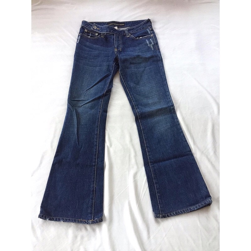 Chaps Wide Leg Jeans With Low Waist. | Shopee Malaysia