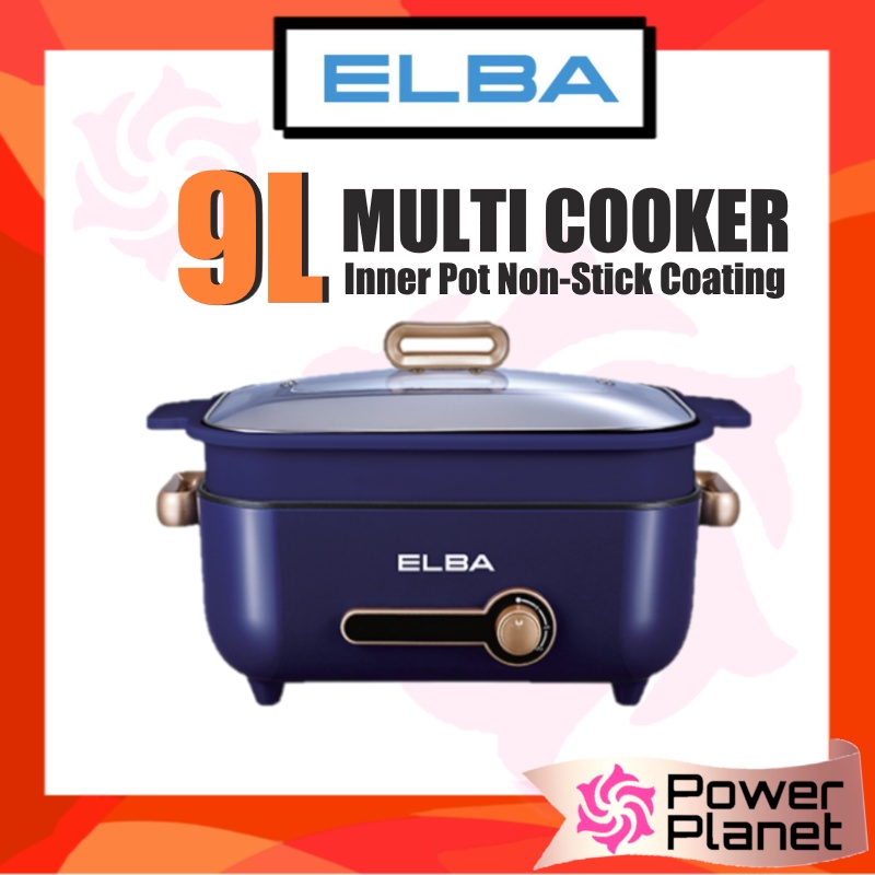 ELBA 9lL Multi Cooker EMC-N9015(BL) Inner Pot With Non-Stick Coating ...