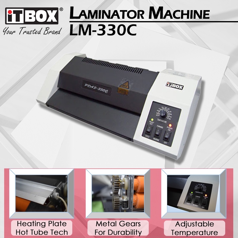 Itbox Laminating Machine A4 A3 Size Lm 300c Laminator Hot