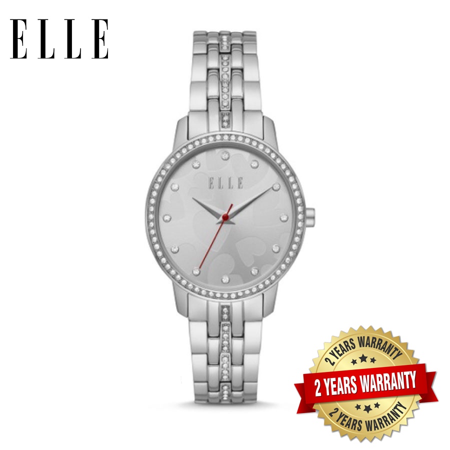 Elle ELL21027 Lena Three-Hand Stainless Steel Watch | Shopee Malaysia