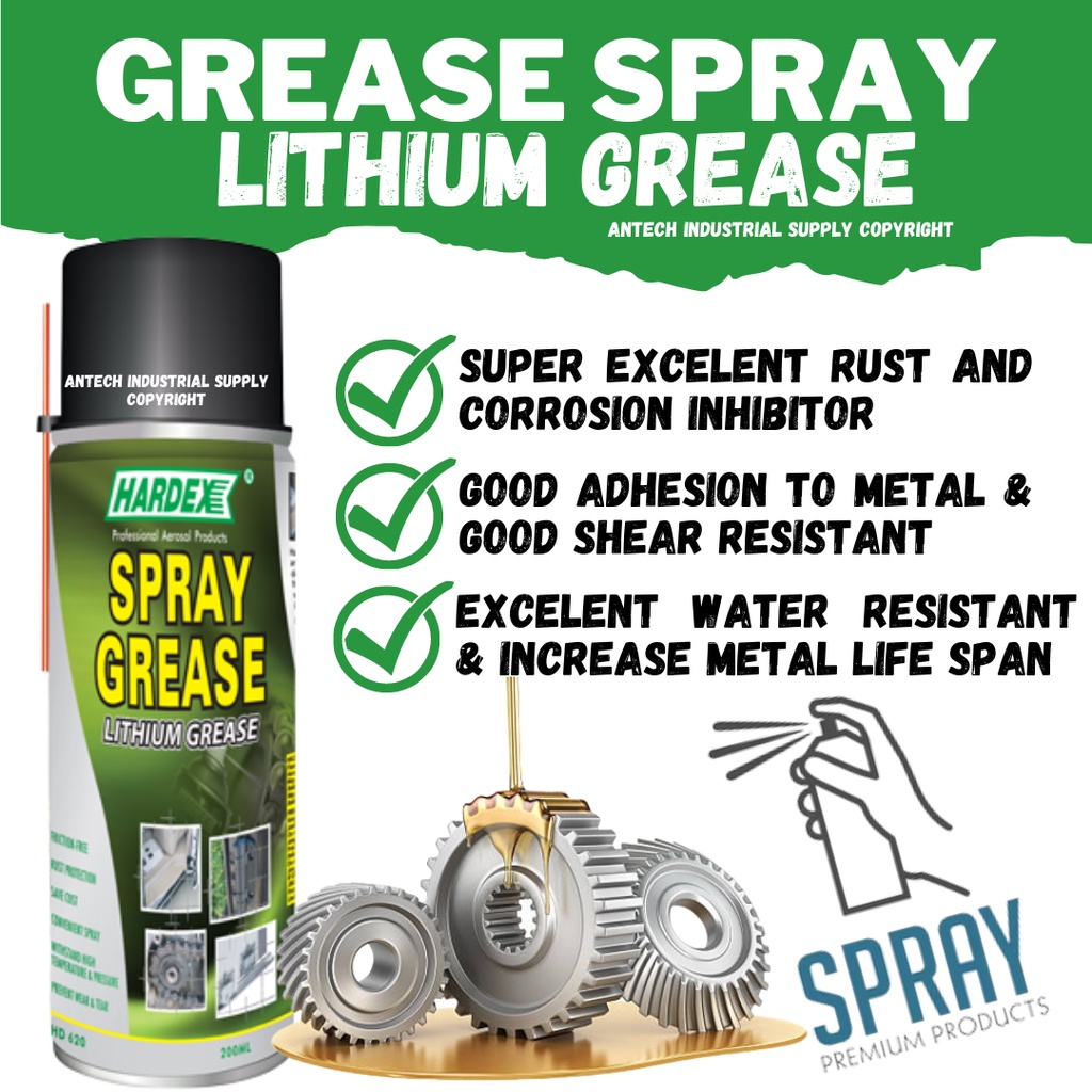 Multipurpose Grease Spray Minyak Grease Spray Lithium Grease - Spray ...