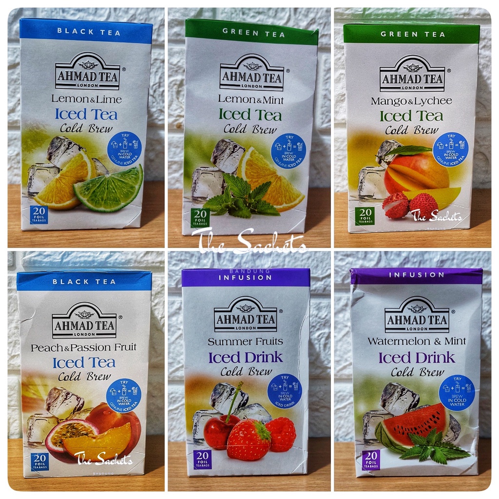Ahmad Tea London Cold Brew Iced Tea Sachet | Shopee Malaysia