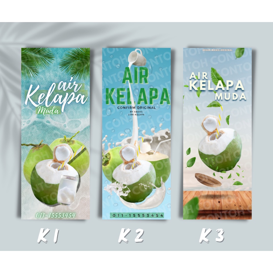 Design Bunting AIR BALANG instant 2023 | Shopee Malaysia