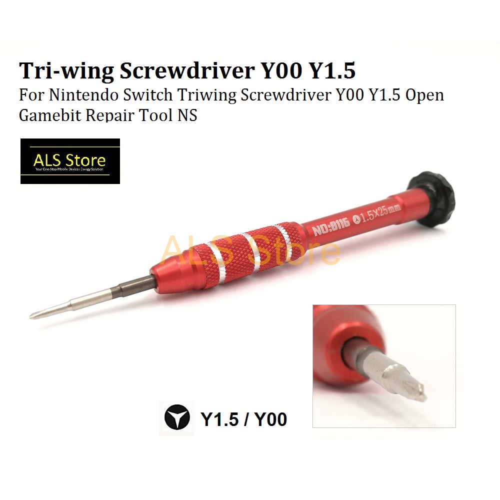 Tri-wing Tri-point Screwdriver Y00 Y1.5 for Nintendo Switch Joy-Con ...