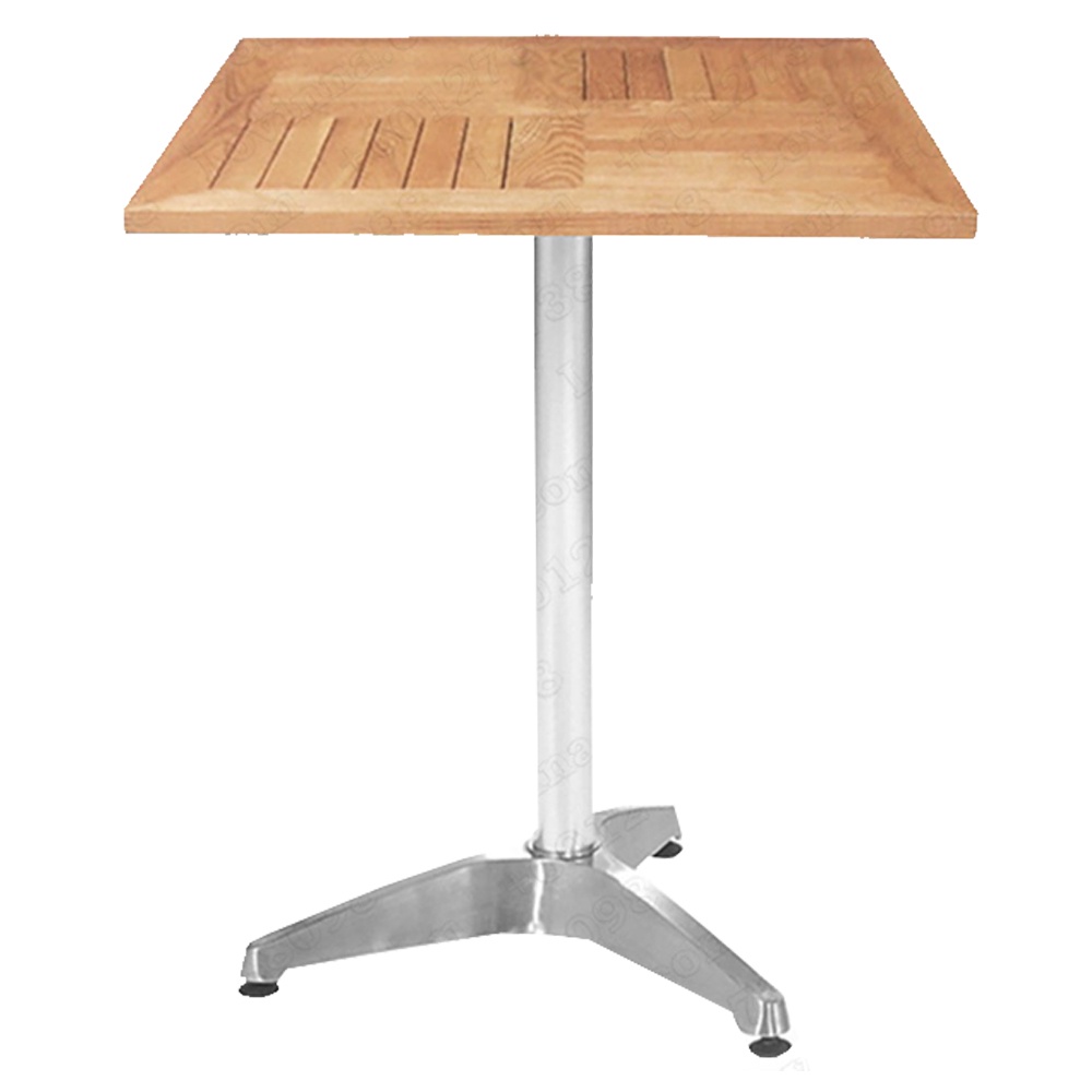 Tekkashop LODT900 Space Saver Flip Up Square Dining Home Aluminium Base ...